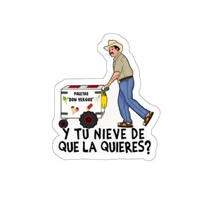 El Paletero Sticker Latina Sticker Funny Mexican Sticker | Etsy