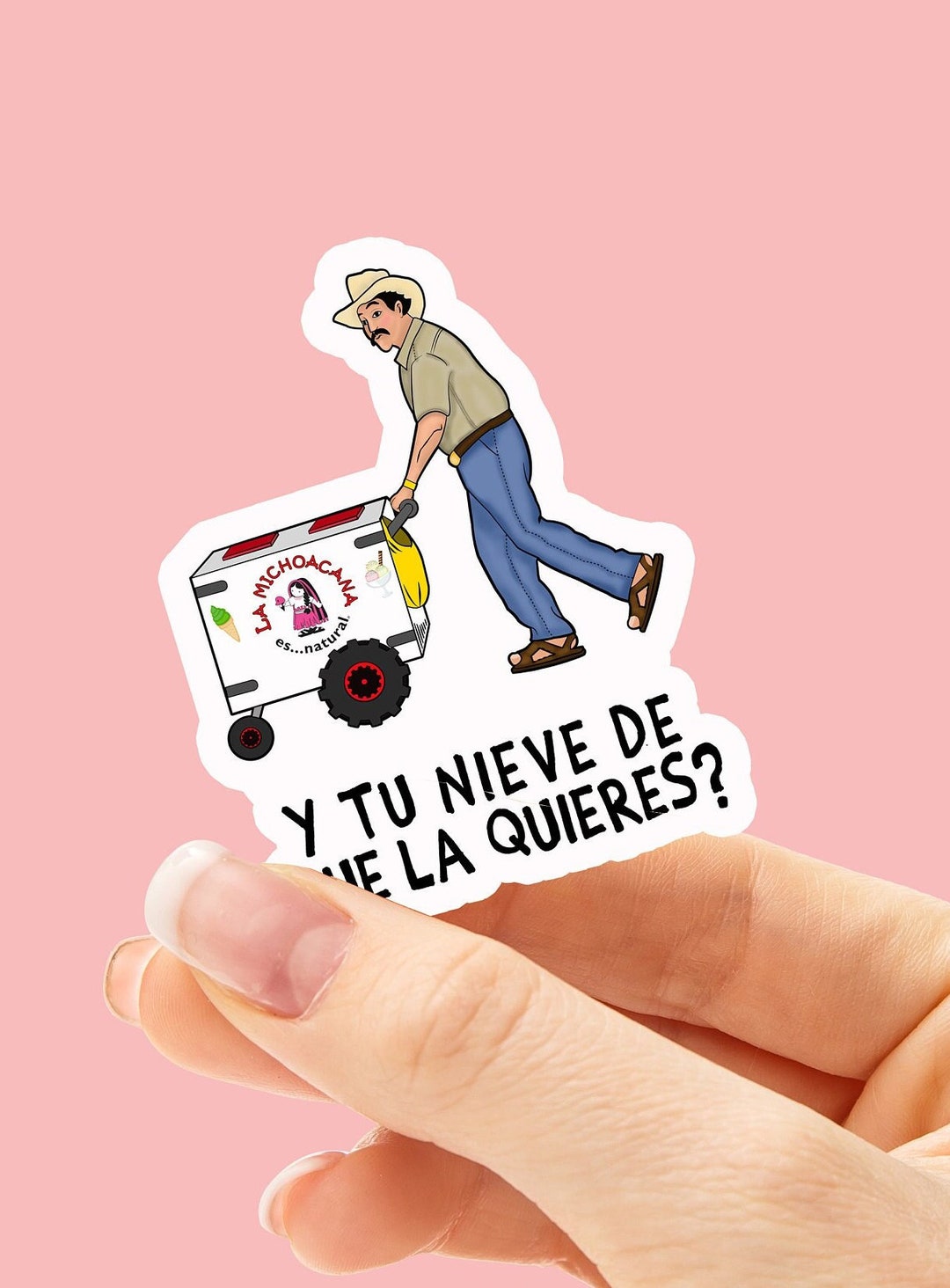 El Paletero Sticker, Latina Sticker, Funny Mexican Sticker, Spanish ...