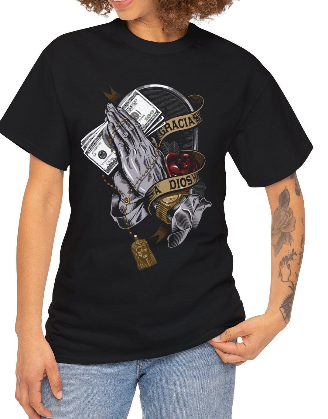 Gracias a Dios Shirt, Spanish Shirt, Latino Shirt, Regalos En Español ...