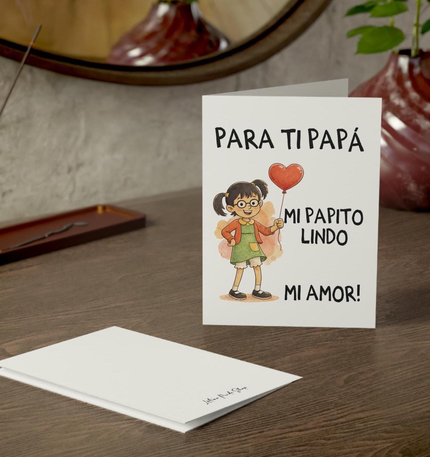Para Ti Papá Spanish Fathers Day Card