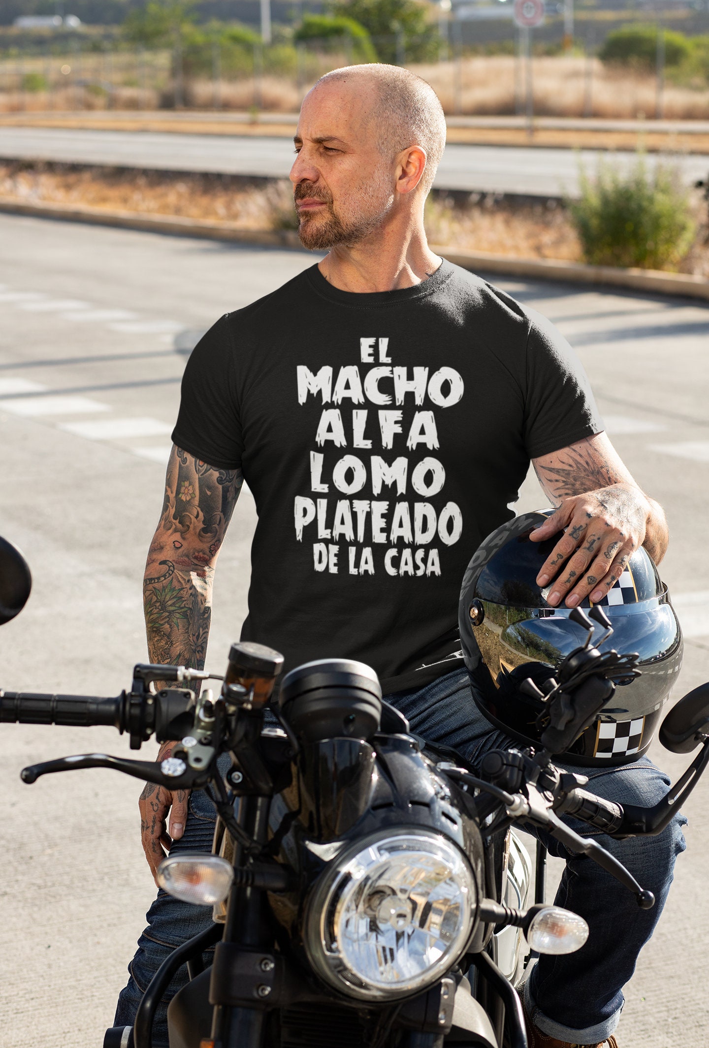 El Macho Alfa Lomo Plateado De La Casa Shirt Macho Alfa - Etsy Australia