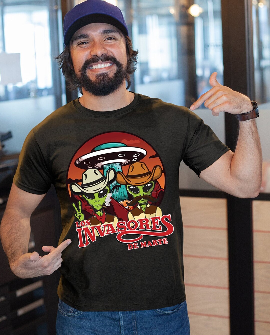 Los Invasores De Marte Shirt, Los Invasores De Nuevo Leon Shirt, Funny ...