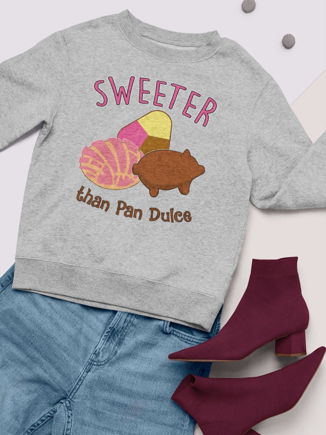 Sweeter Than Pan Dulce, Concha Mexican Bread, Concha Shirt, Cafecito ...