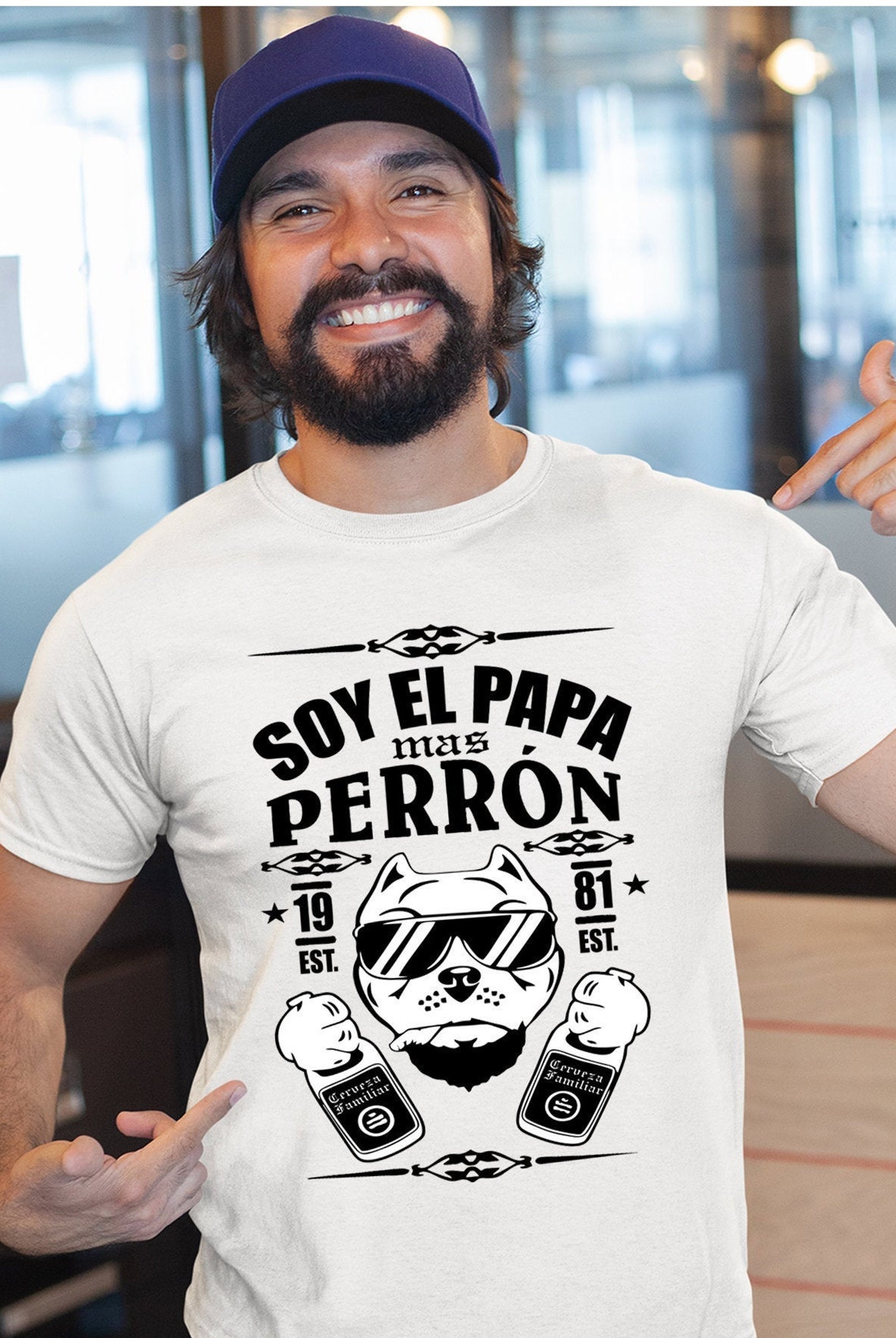 Soy El Papa Mas Perron Shirt Camisa Del Dia Del Padre - Etsy