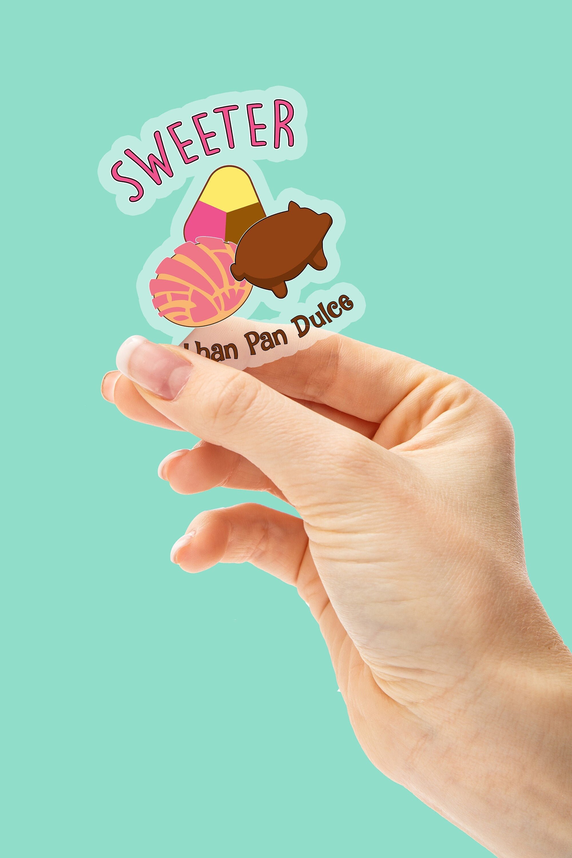 Sweeter Than Pan Dulce Sticker Latin Sticker Mexican - Etsy