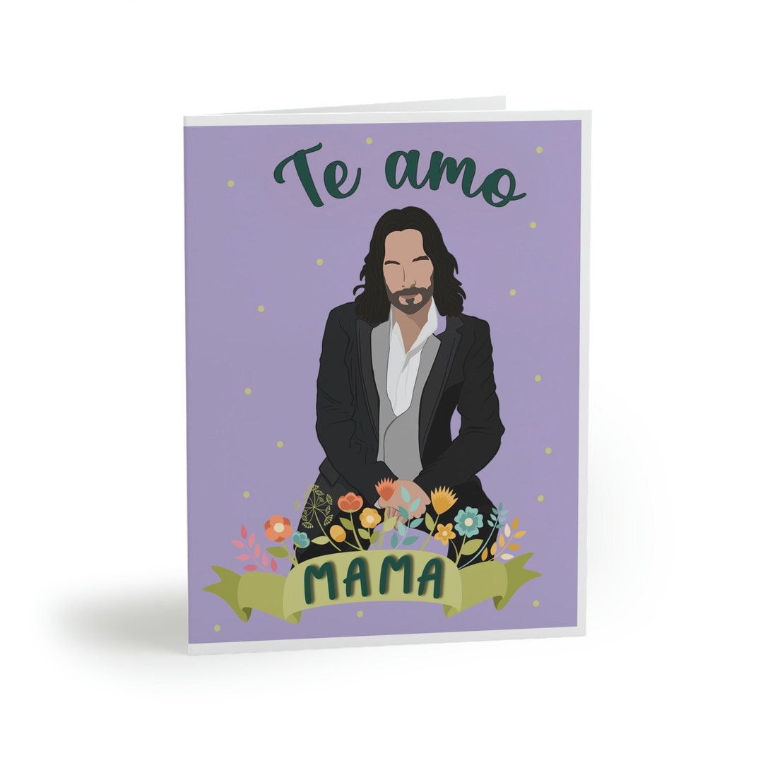 Te Amo Mama Card, El Buki Card, Tarjeta Para Mama, Dia De La Madre Gift ...
