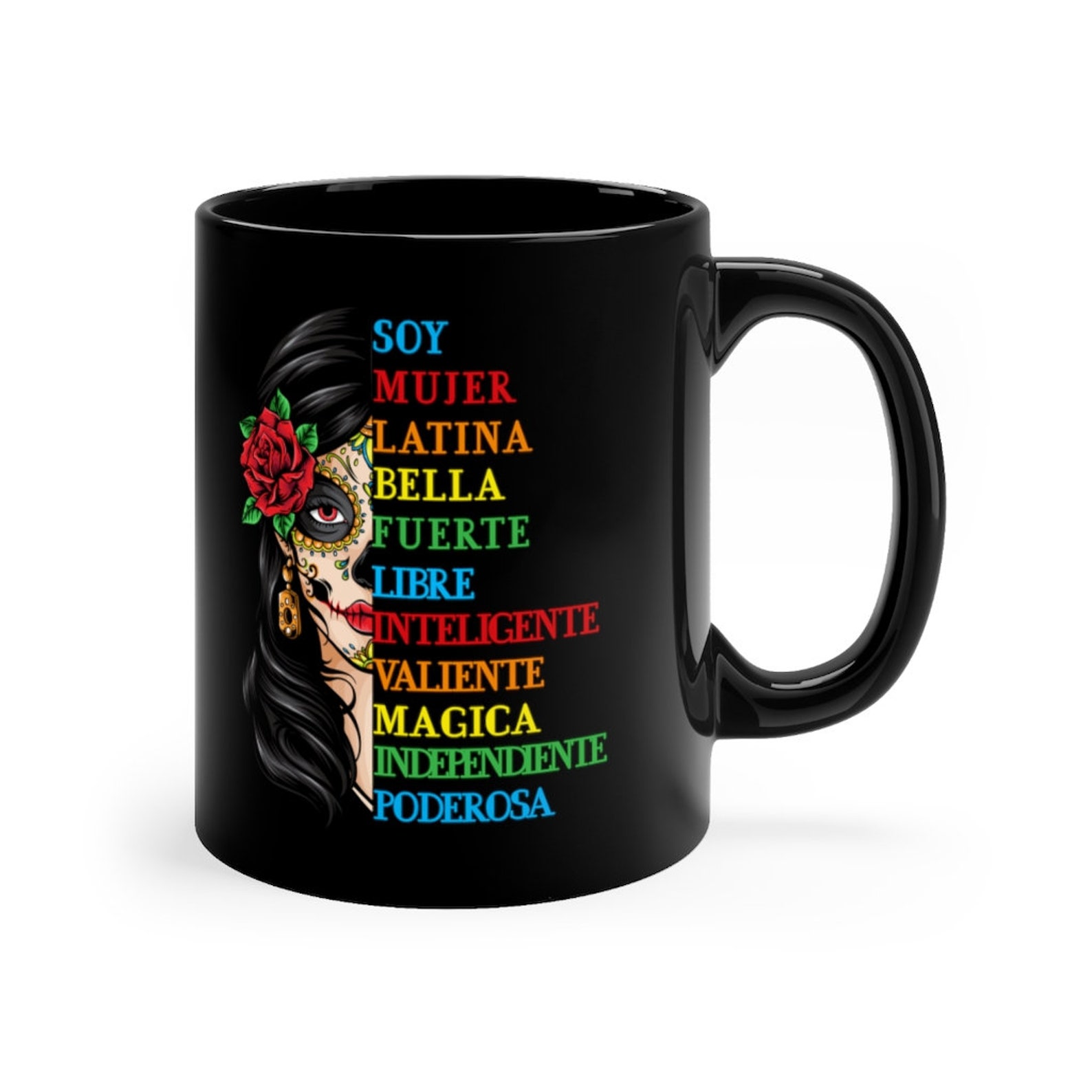 Mujer Latina Mug Latina Mug Mexican Mug Taza Mexicana - Etsy