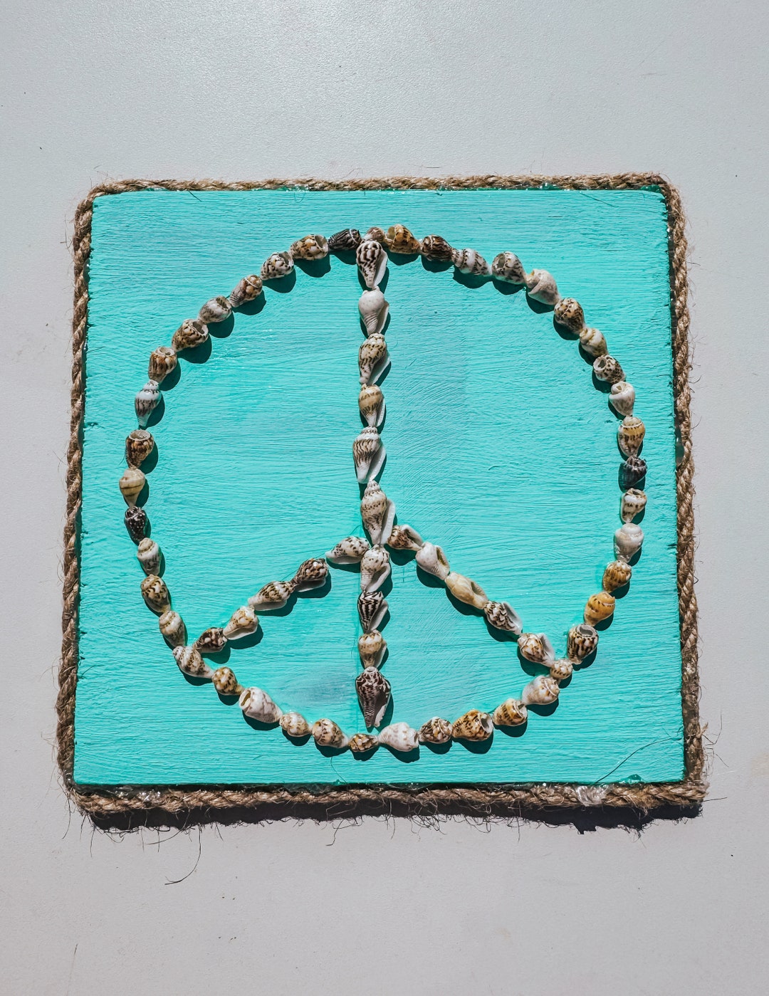 Peace Shell Sign - Etsy