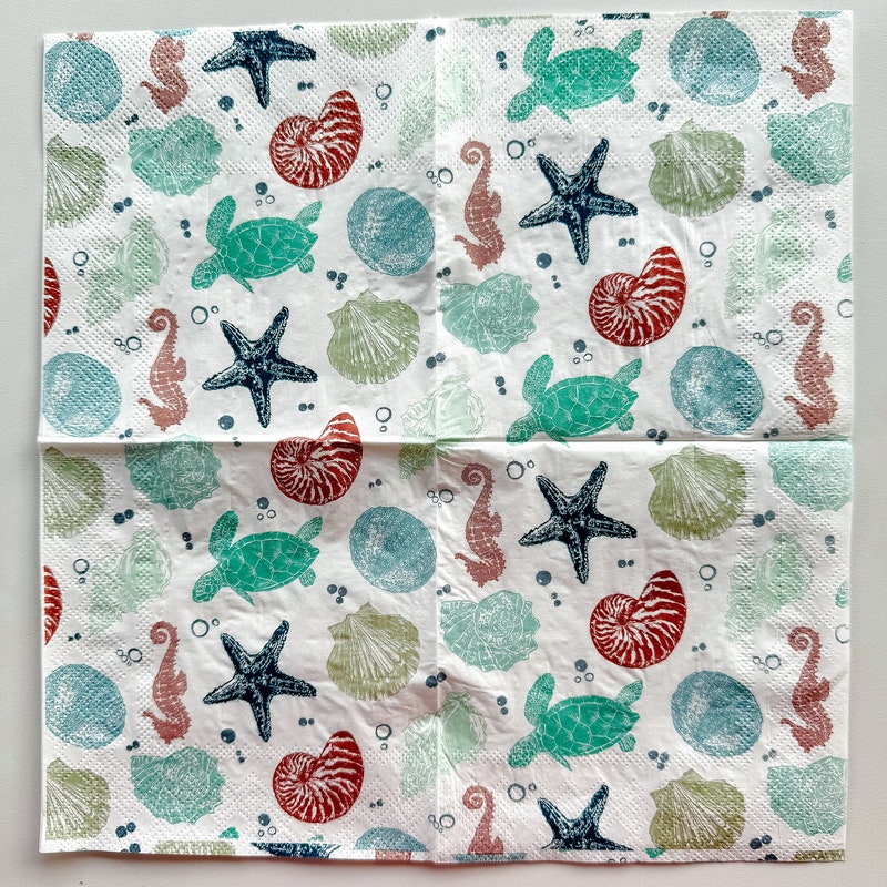 Turtle Napkins - Etsy
