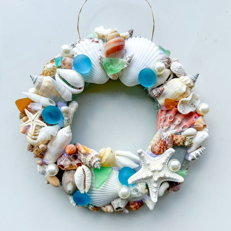 Sea Shell Wreath - Etsy