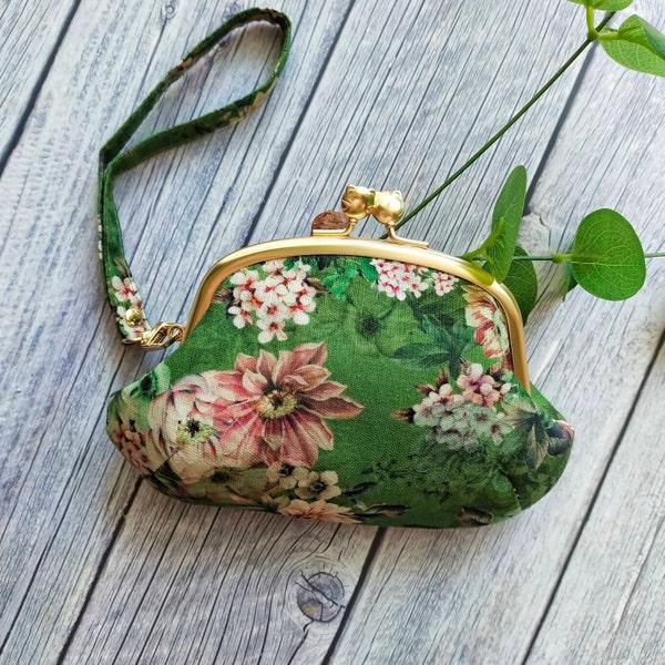 Floral Coin Purse - Etsy