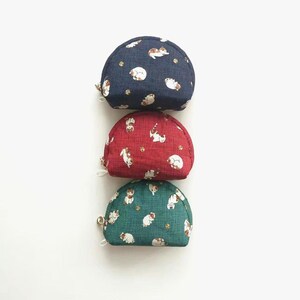 Mini Dumpling Pouch, Tiny Coin Purse, Headphone Case, Small Coin Wallet ...
