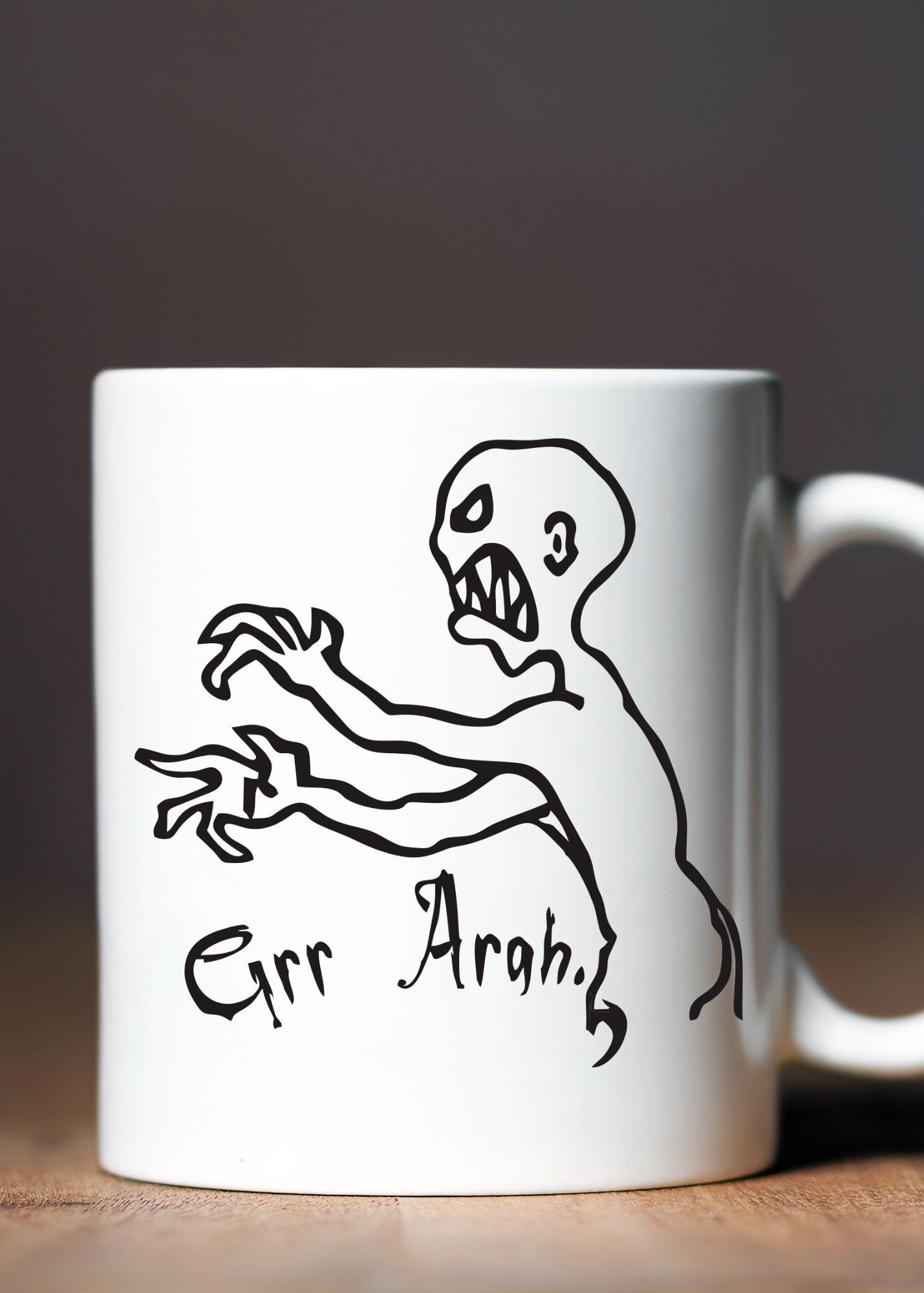 Buffy the Vampire Slayer Coffee Mug, Grr Argh Coffee Cup, Buffy Fan ...