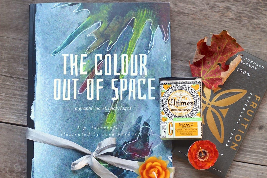 UNABRIDGED Graphic Novel the Colour Out of Space Illustrated | H. P ...