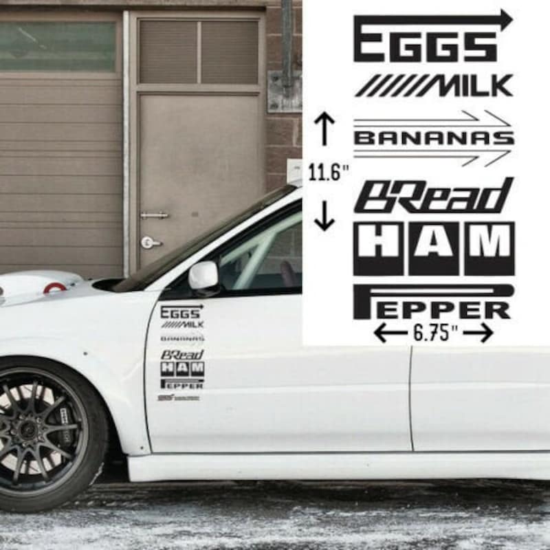 Car Sponsor Sticker - Etsy