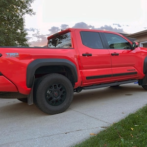 Tacoma TRD Off-road 17" Wheel Blackout Decals, Silver Delete Overlays ...