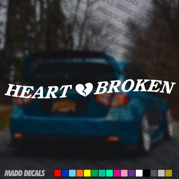 Broken Car Window Decal - Etsy