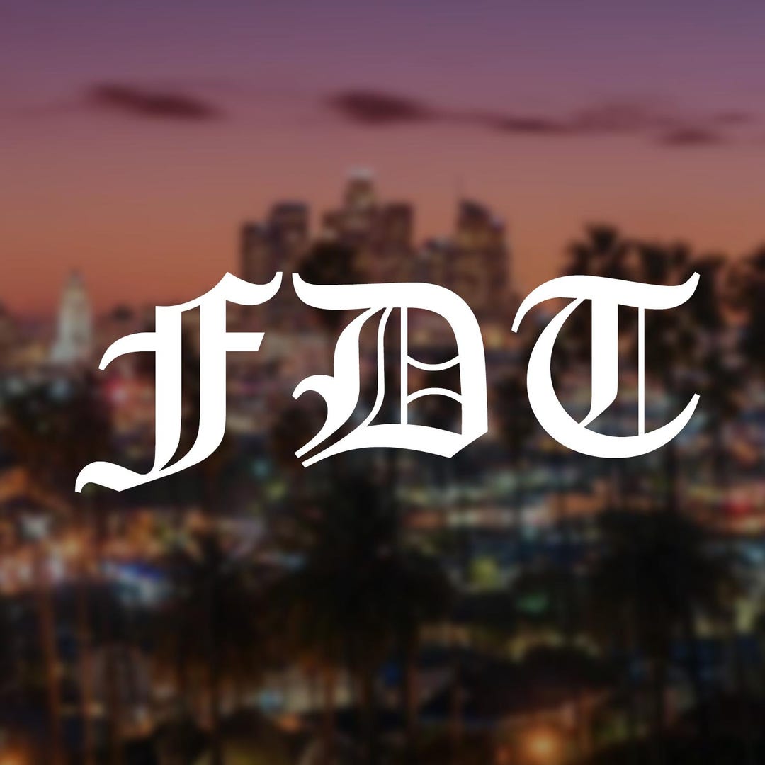 FDT Fuck Donald Trump Vinyl Die Cut Decal Sticker - Etsy