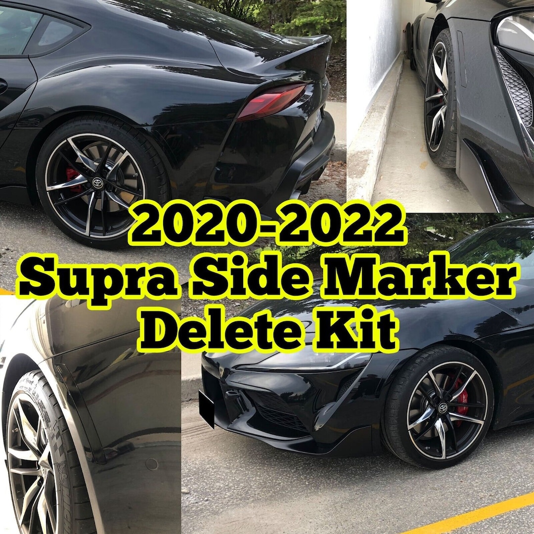 Compatible With 20-24 A90 GR Supra Side Marker Reflector Overlay Vinyl ...