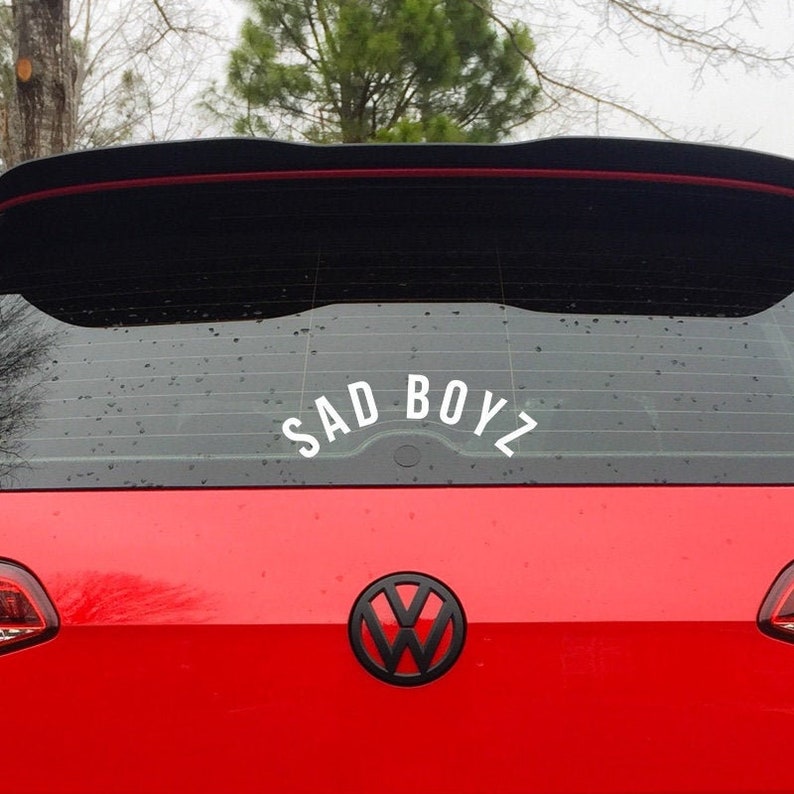 SAD BOYZ Curved Decal Sticker Vinyl Die Cut Stance Lowered - Etsy SAD BOYZ Curved Decal Sticker Vinyl Die Cut Stance Lowered - Etsy