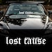 Outcast Decal Banner Windshield Window Sticker JDM Japan Inspired Vinyl ...