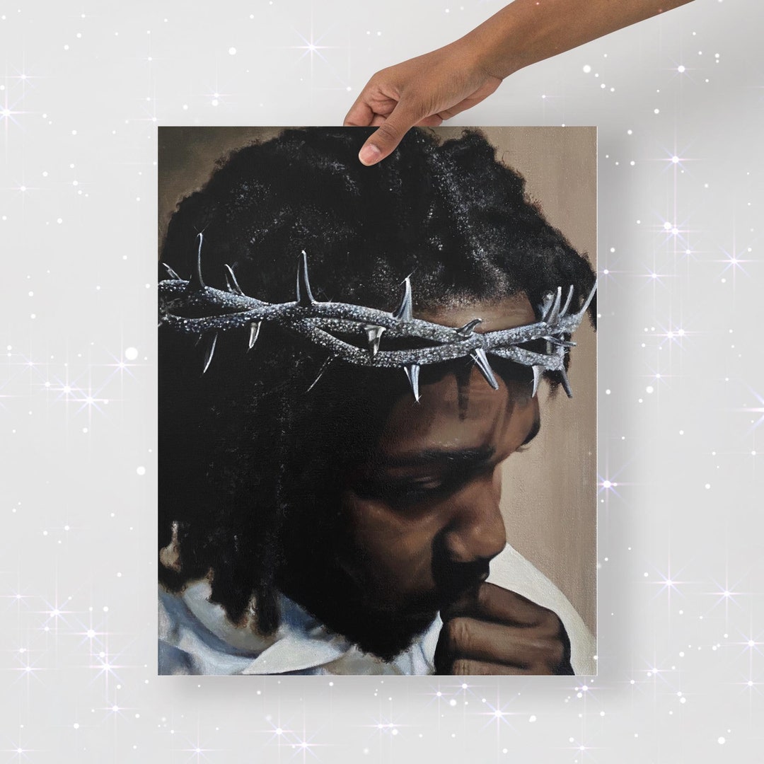 Kendrick Lamar "mr. Morale" Giclée Art Print: Rapper Portrait - Etsy