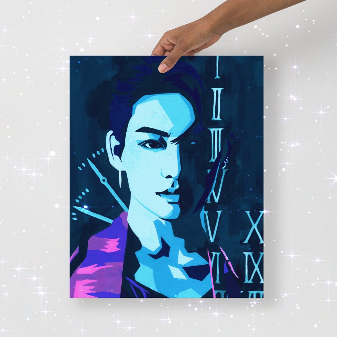 My Time — Art Prints | Jungkook Poster | Kpop Posters | Colorful Art ...