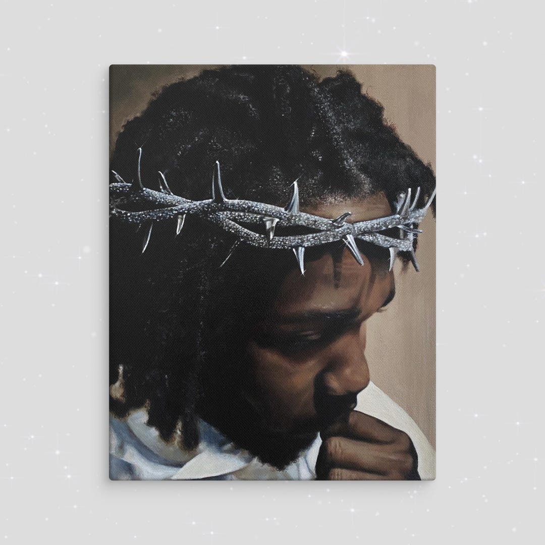 Mr. Morale — Acrylic Painting | Black Culture Artwork | Original ...