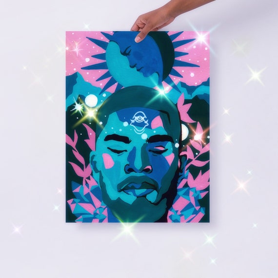 Kid Cudi Painting