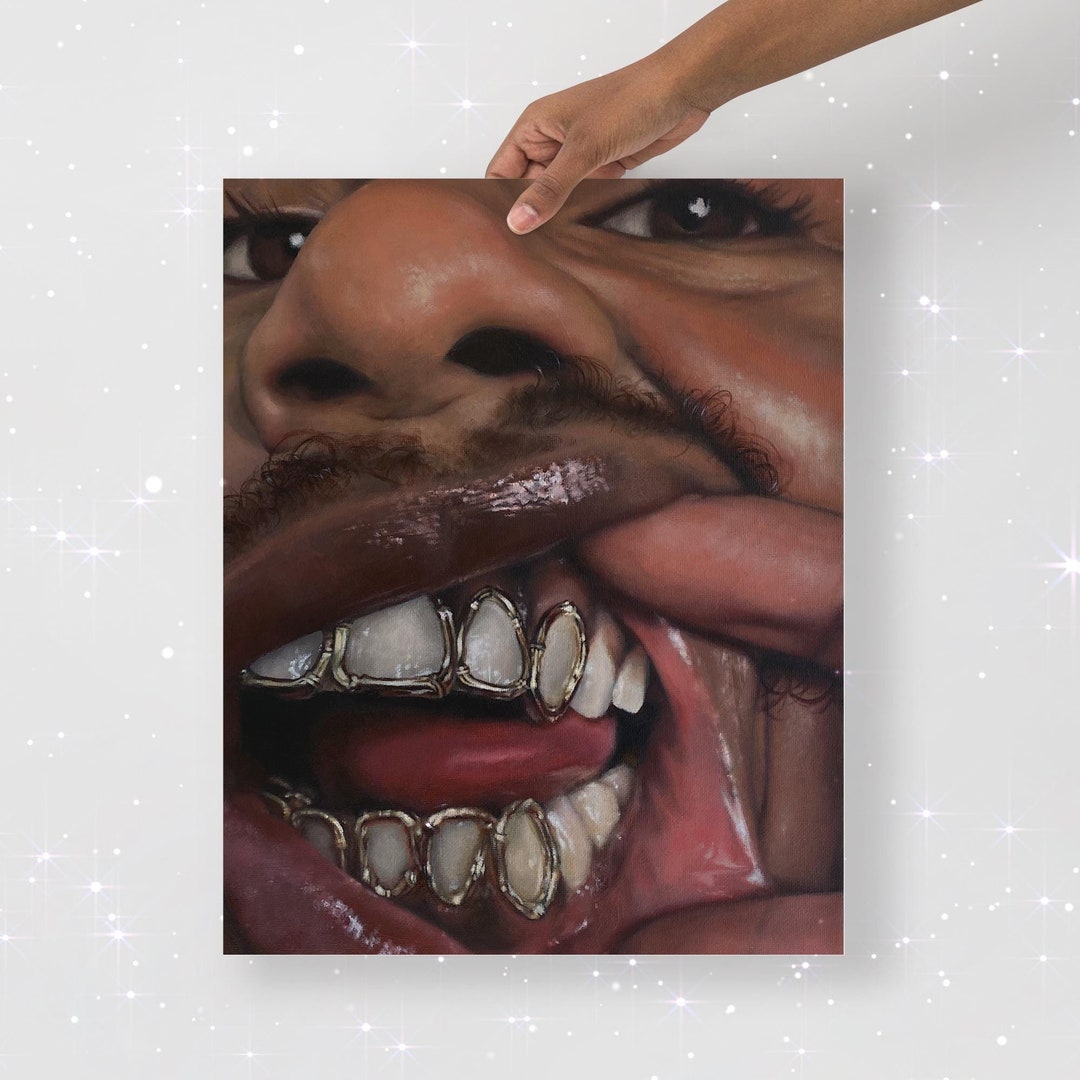 Lil' Shyne — Art Prints | Black Art | Grillz Paintings | Black Culture ...