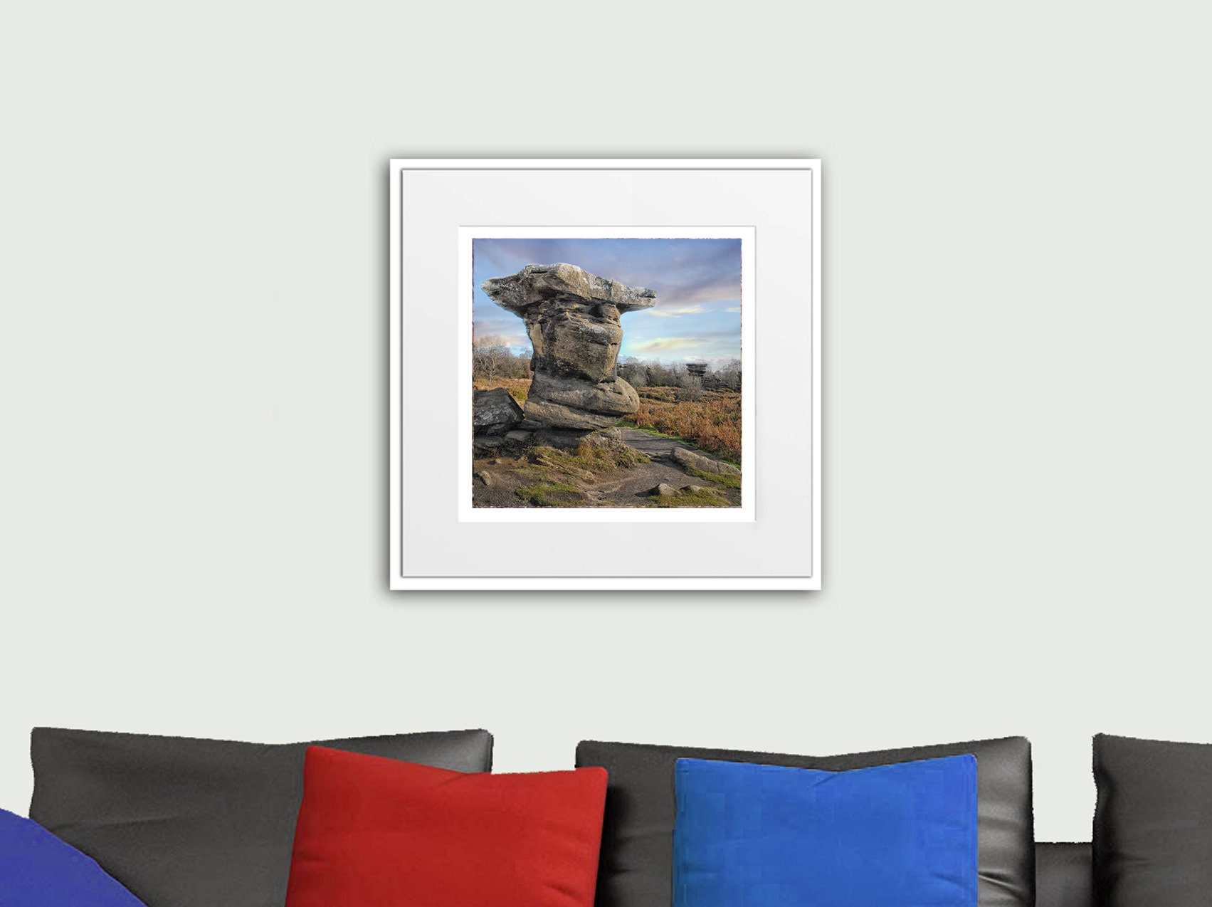 Brimham Rocks Autumn, North Yorkshire Art Print. Limited Edition Artist ...