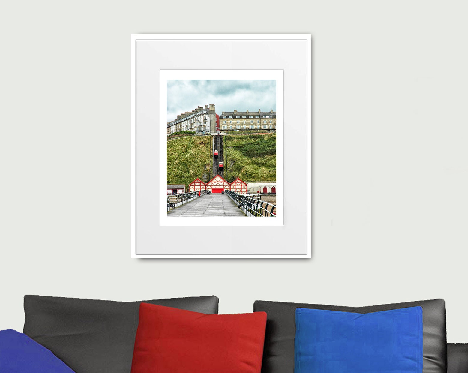 Saltburn North Yorkshire UK Art Print Picture Poster. Home - Etsy
