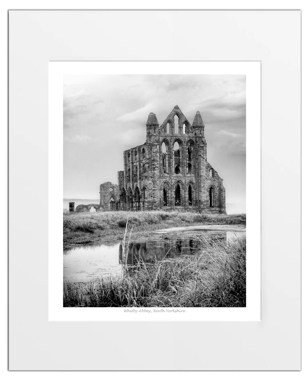 Whitby Abbey, North Yorkshire Art Print, Poster. Artist Signed Limited ...