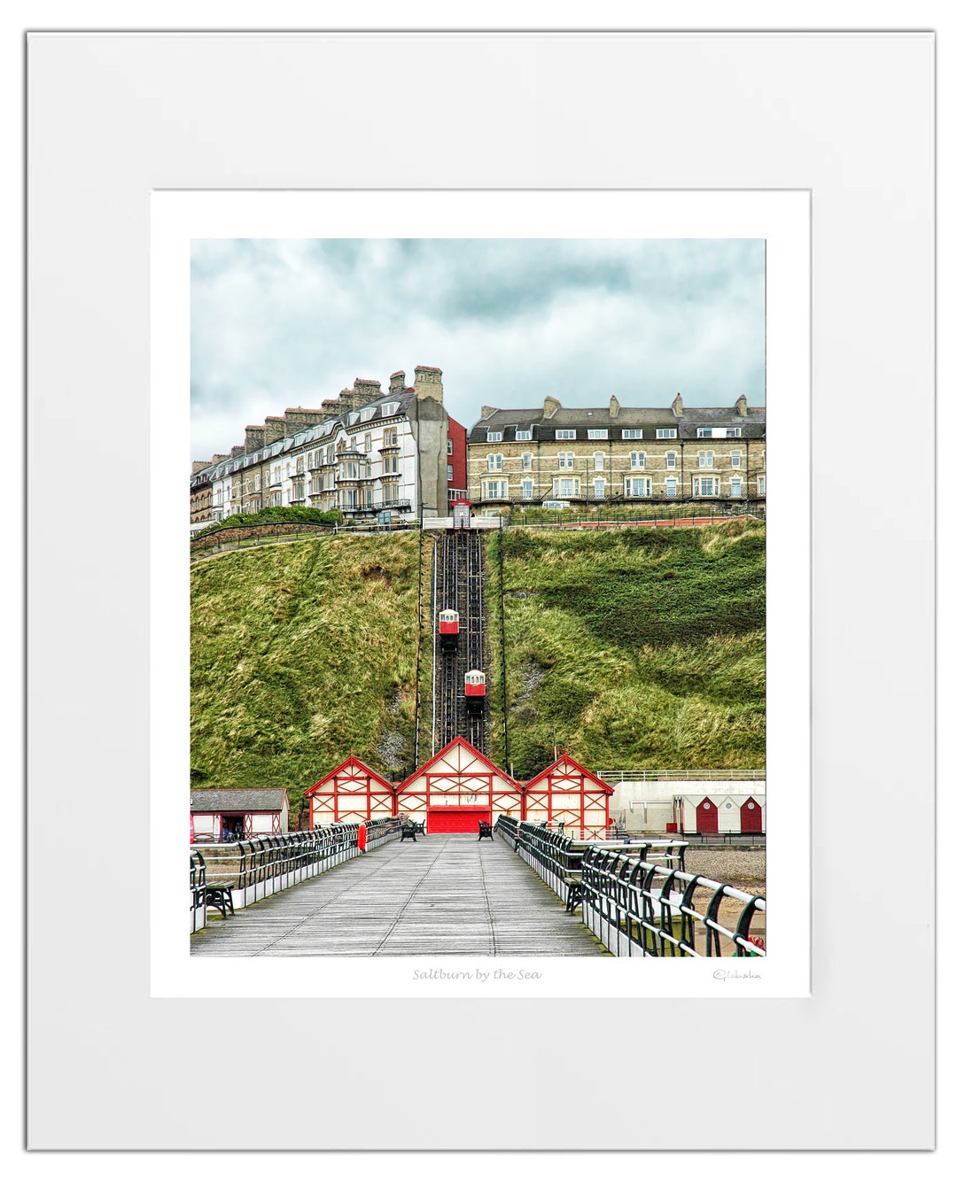 Saltburn, North Yorkshire UK Art Print, Picture, Poster. Home Wall ...