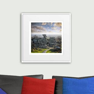 Brimham Rocks, North Yorkshire Art Print, Picture. Limited Edition ...