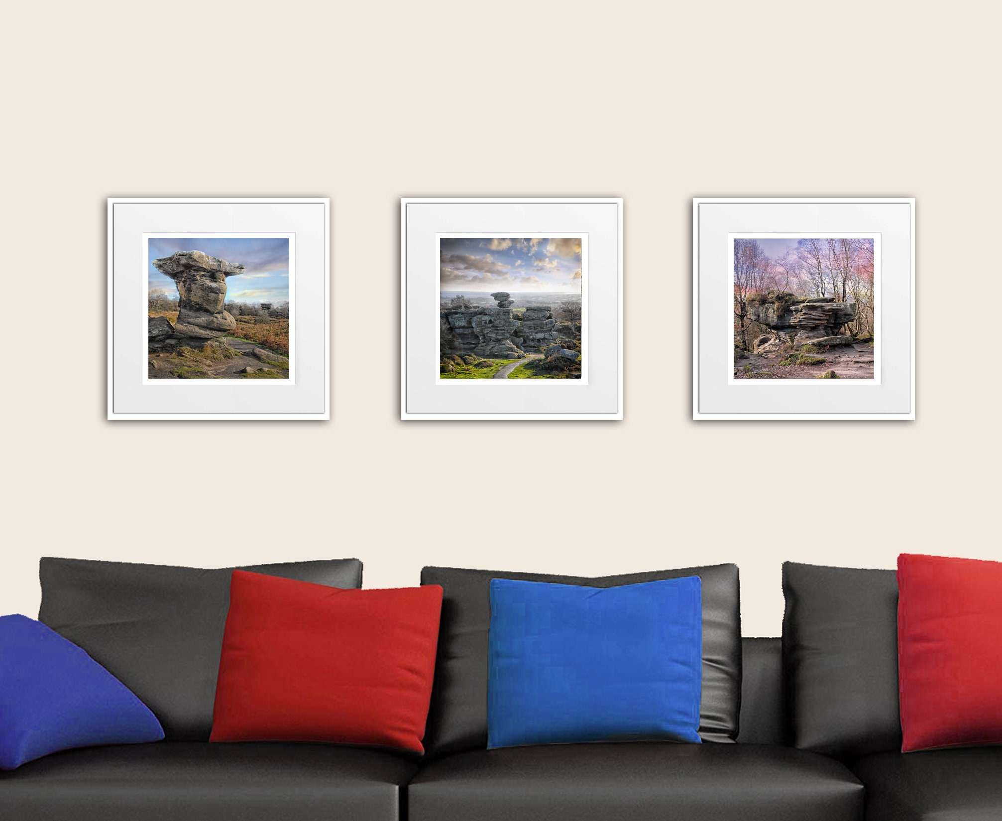 Brimham Rocks North Yorkshire Art Print Picture. Limited - Etsy
