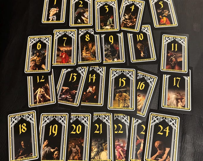 NEW Full 24 CARD SET!! Rules of Engagement Tarot Card! Wick, John 4 ...