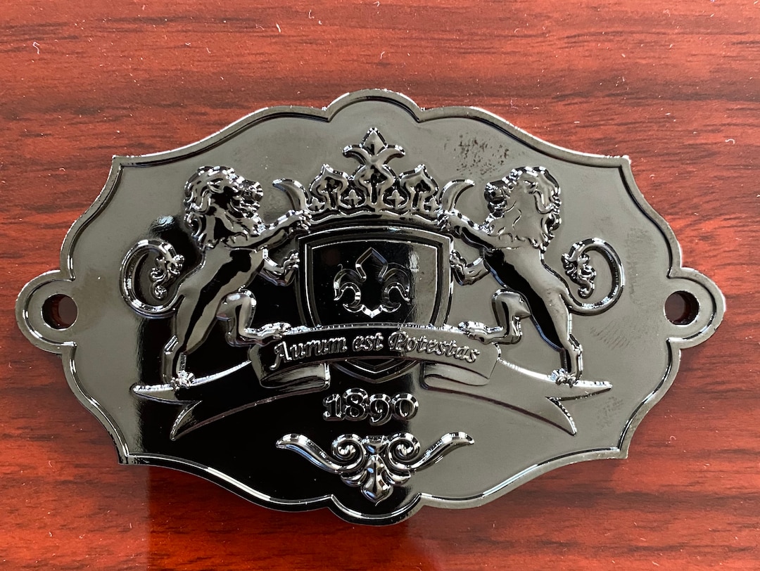 Wick, John Continental Coin Chest Medallion! “aurum Est Potesta”. - Etsy