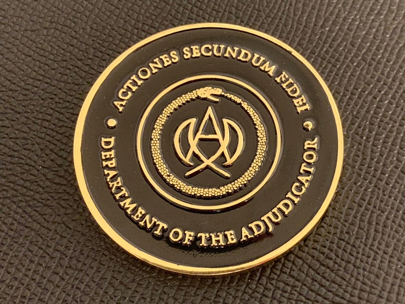 Wick, John Adjudicator Coin High Table! - Etsy