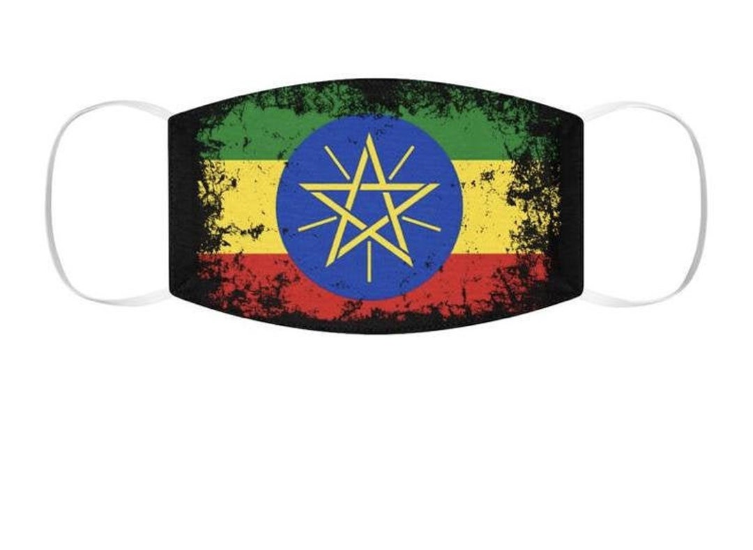 Flag of Ethiopia Face Mask - Etsy