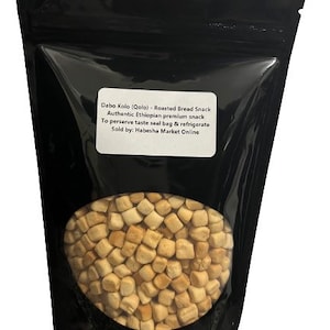 Dabo Kolo - Qolo - Ethiopian Roasted Bread - 1 Pound - 16 Ounces - Etsy