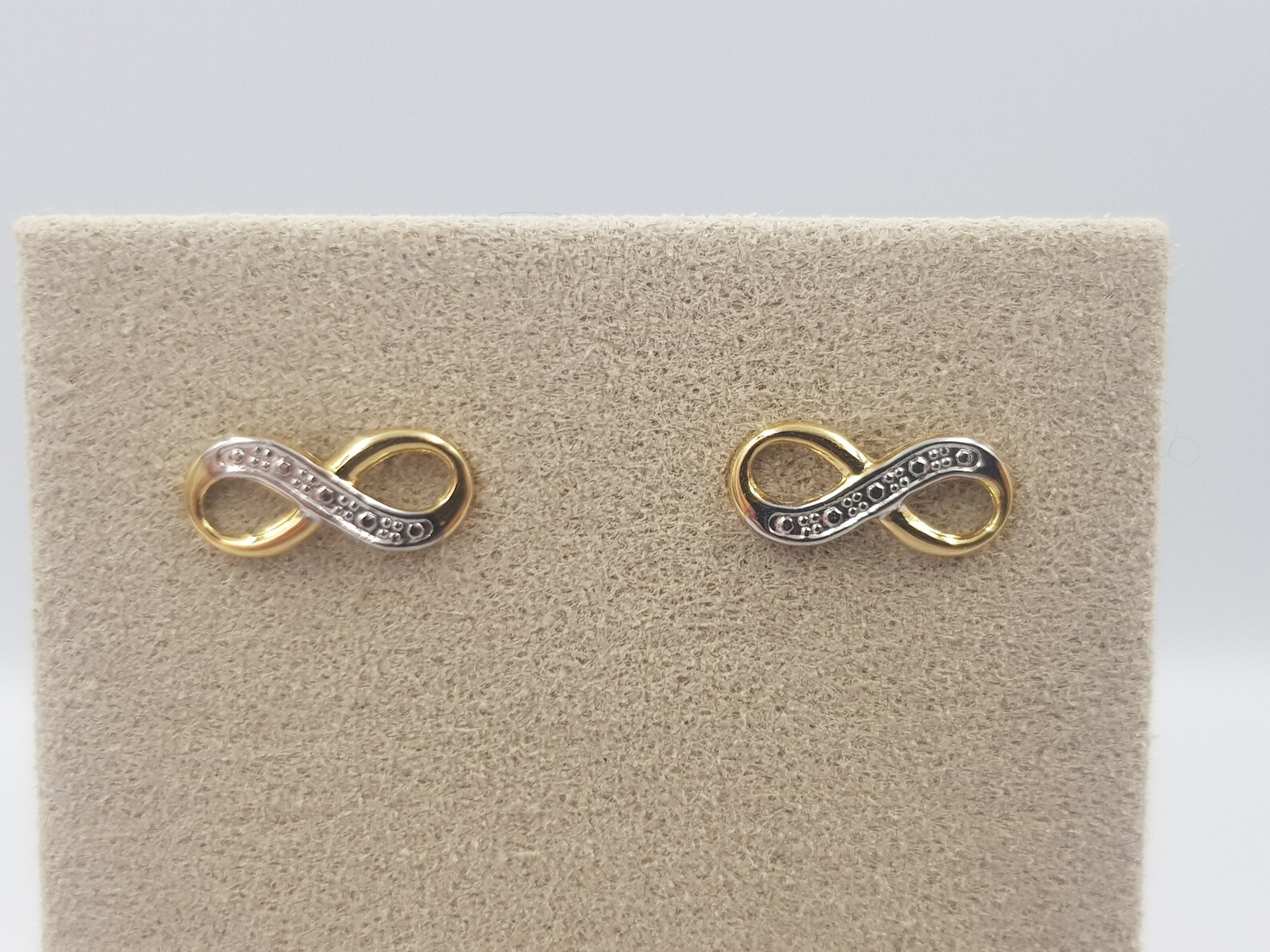 Gold Infinity Earrings Gold Infinity Earrings Studs Infinity Studs in ...