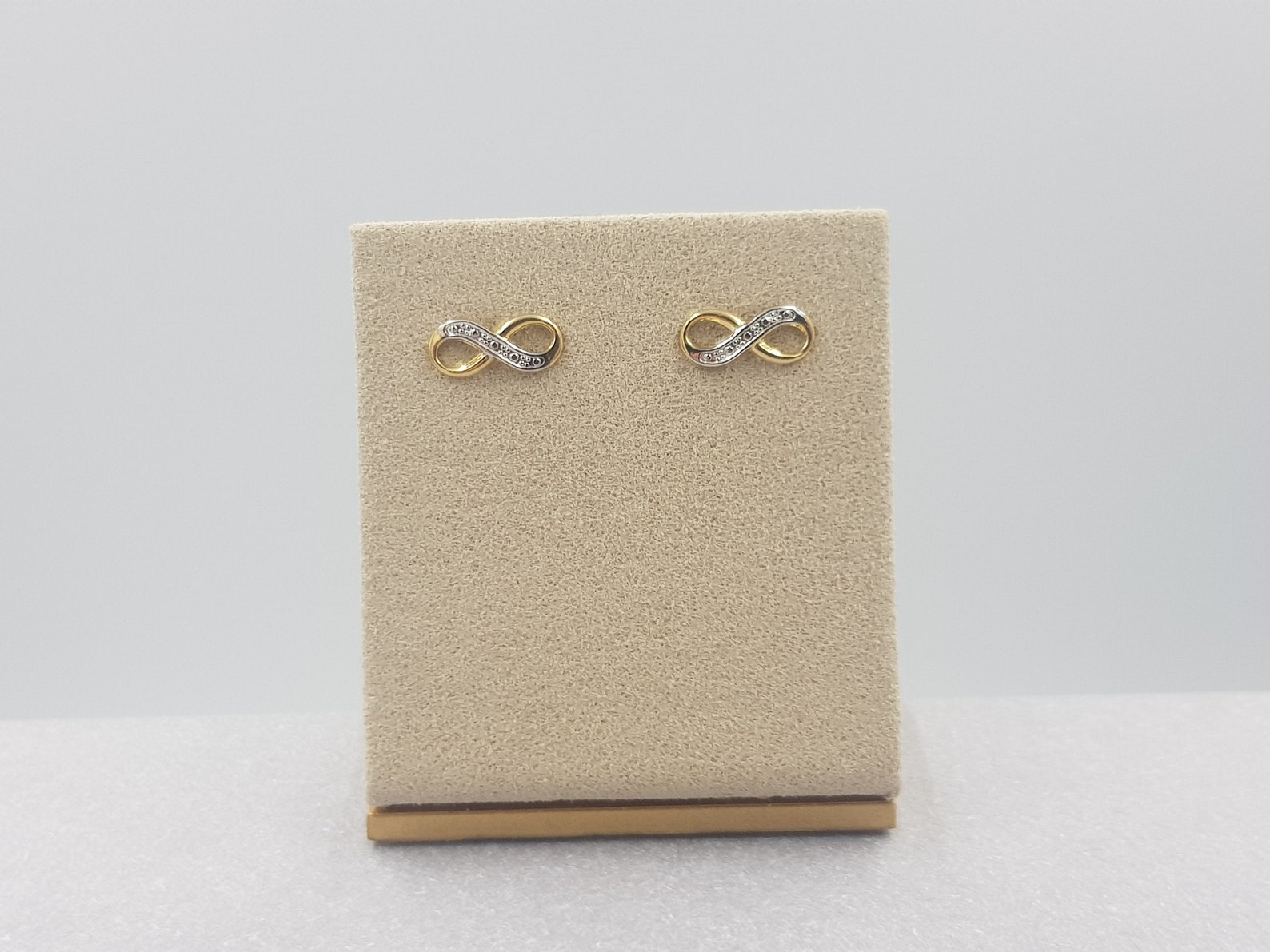 Gold Infinity Earrings Gold Infinity Earrings Studs Infinity Studs in ...