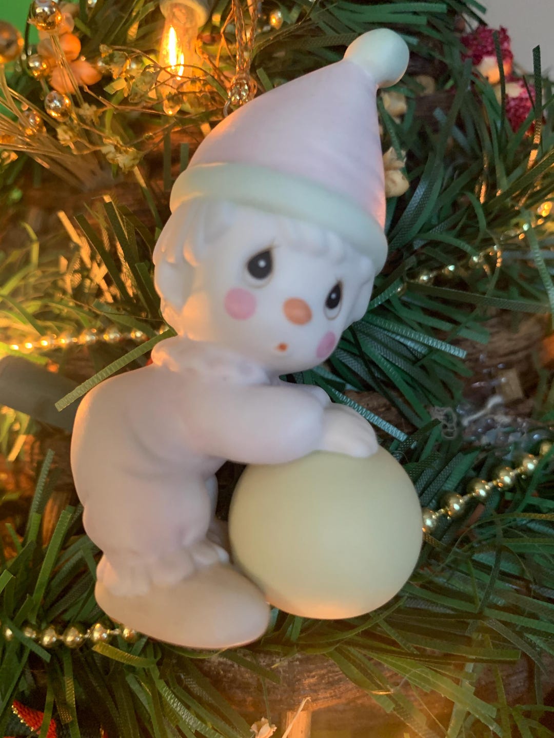 Happiness is the Lord - Precious Moments Ornament - 1989 - Etsy