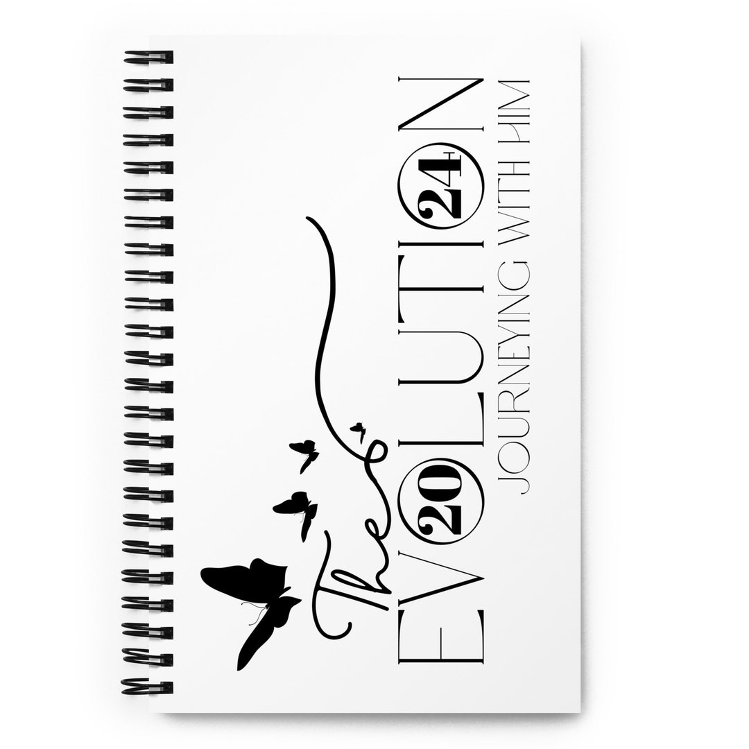 The Evolution Spiral Notebook - Etsy