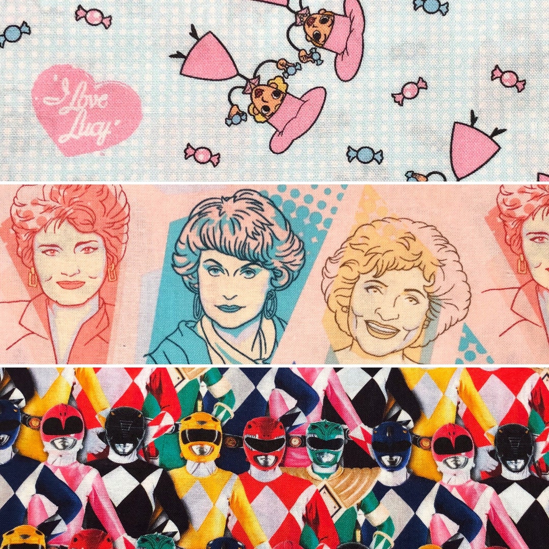 Golden Girls Scrub Cap & Power Rangers and I Love Lucy Surgical Hat ...