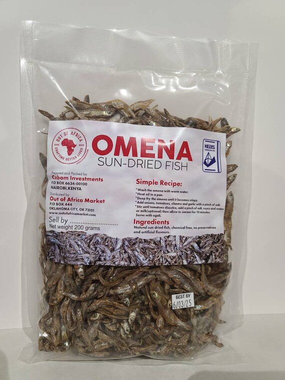 Omena Sun-dried 200gm - Etsy
