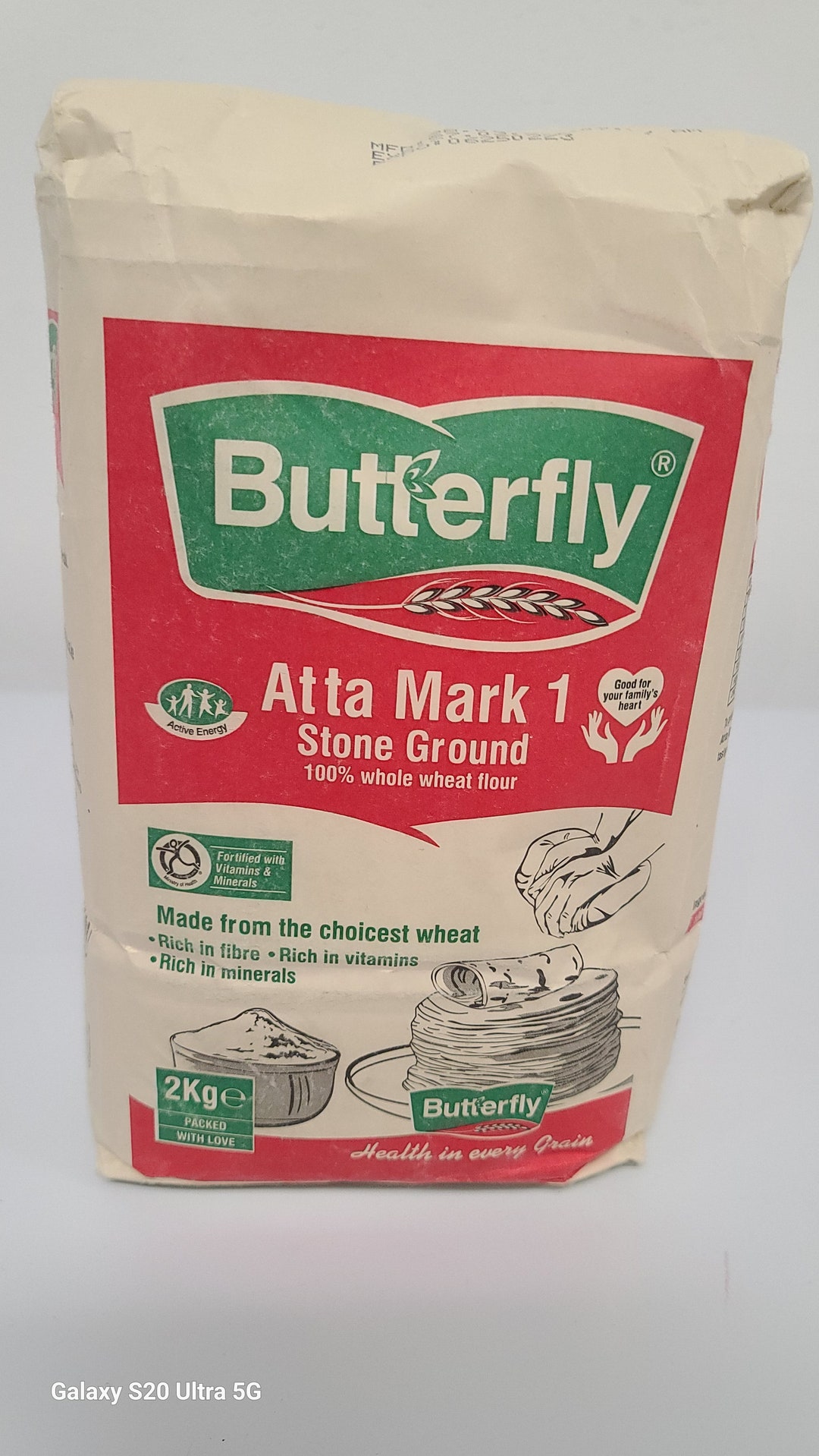 Butterfly Atta Mark 1 Stone Ground 2 KG - Etsy