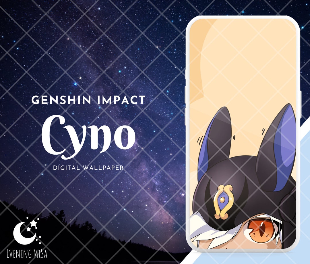 Genshin Impact Cyno: Digital Wallpaper - Etsy