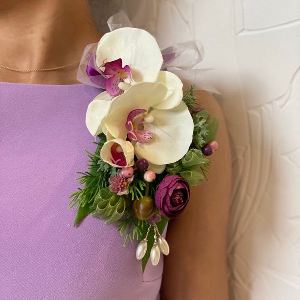 Orchid Lapel Pin - Etsy